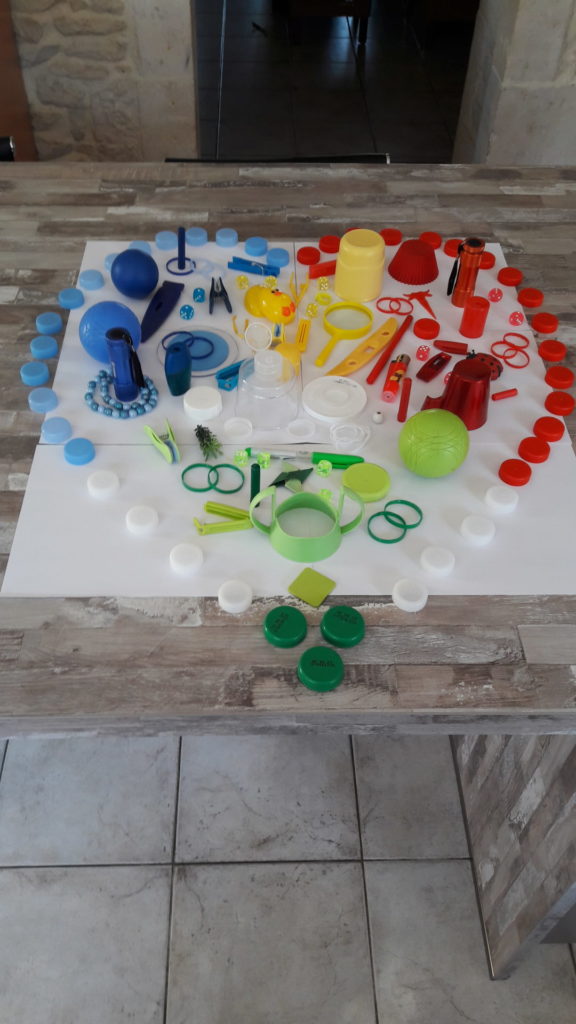 Séance d’arts plastiques en 6eme – Jeanne d'Arc Civray