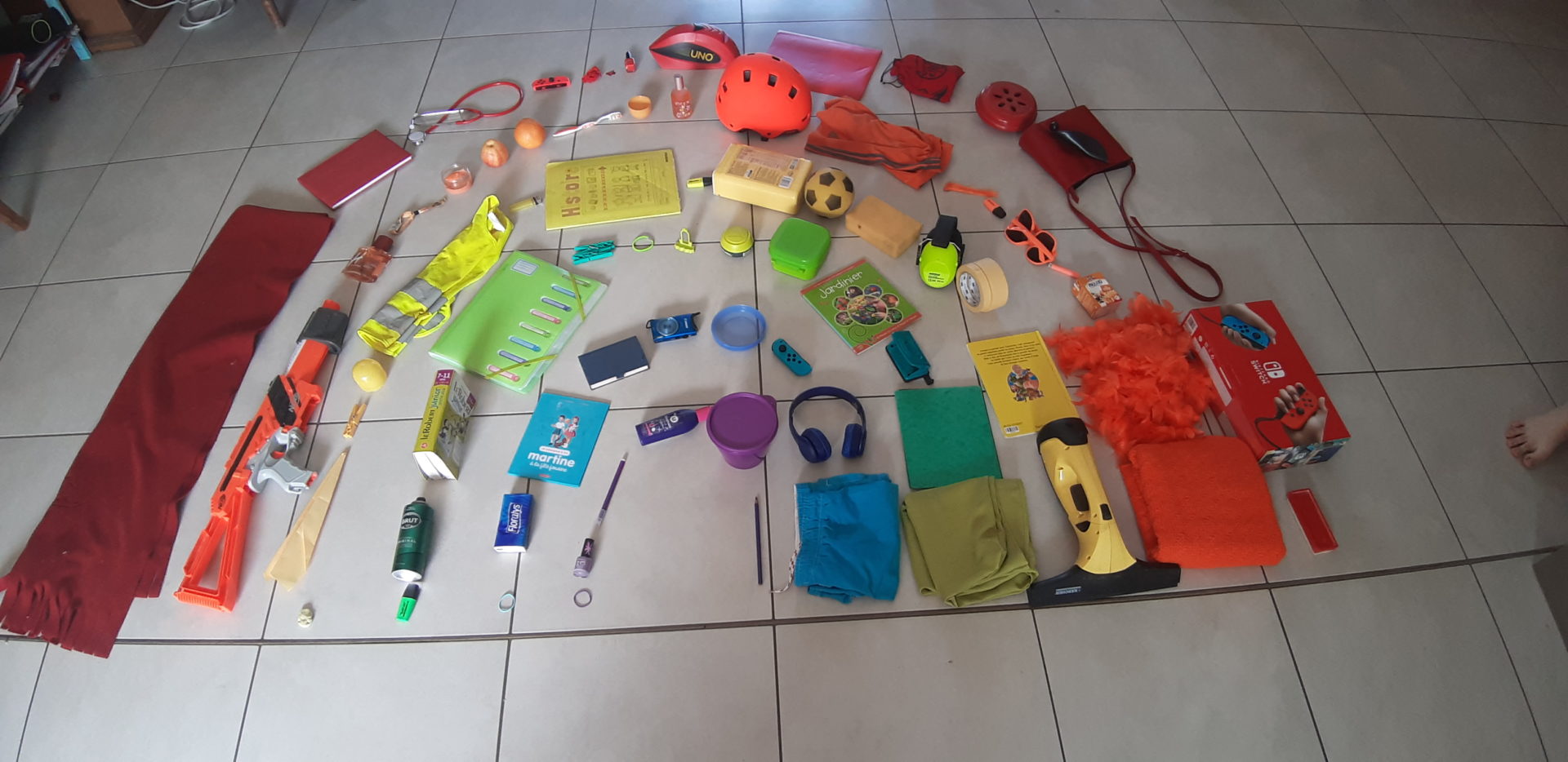Séance d’arts plastiques en 6eme – Jeanne d'Arc Civray