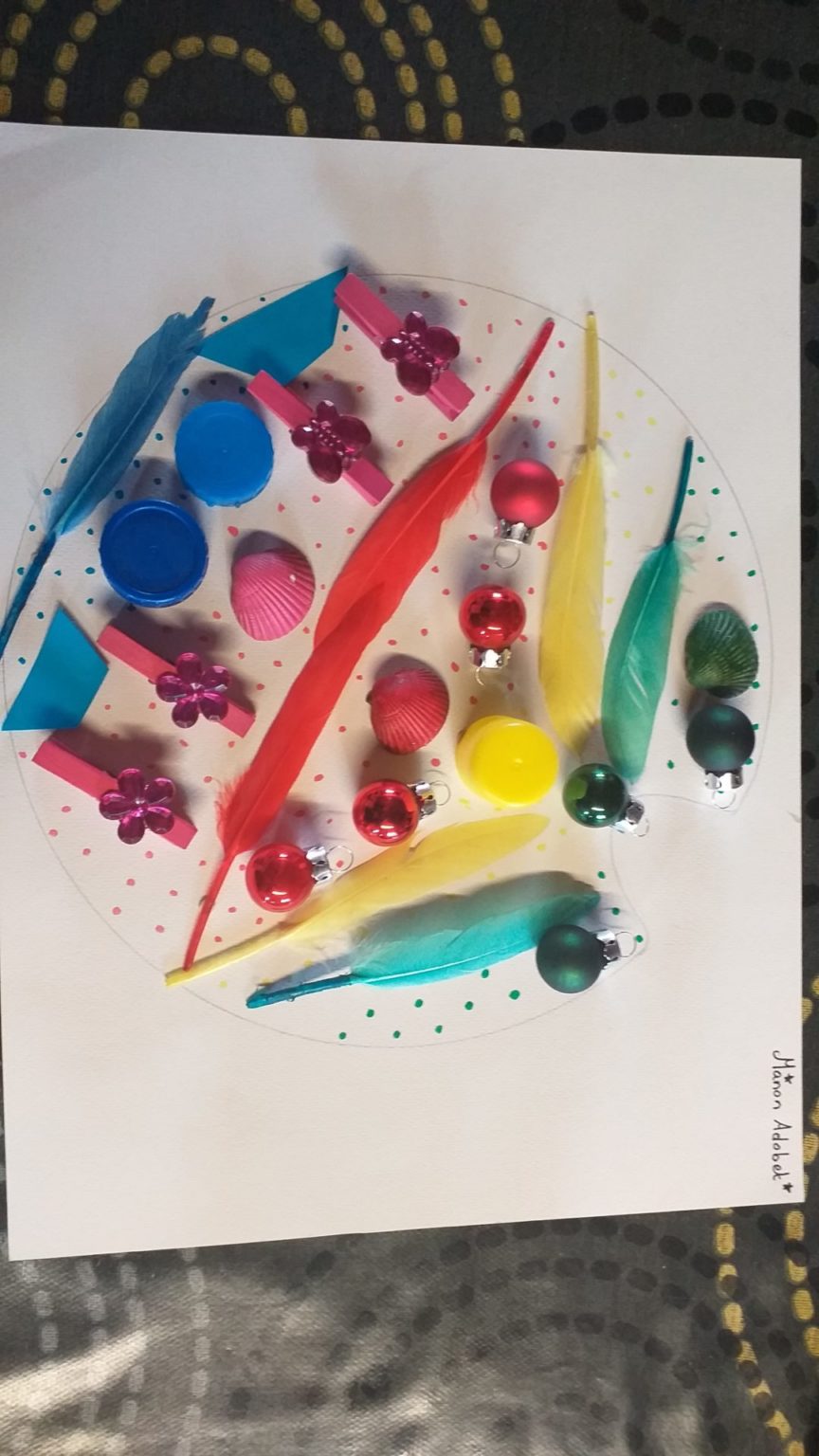 Séance d’arts plastiques en 6eme – Jeanne d'Arc Civray